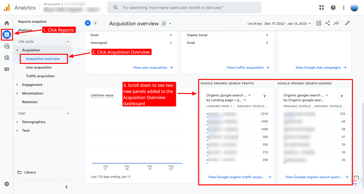 How to Connect Google Search Console to Google Analytics (Updated for GA4) – Blue Hills Digital